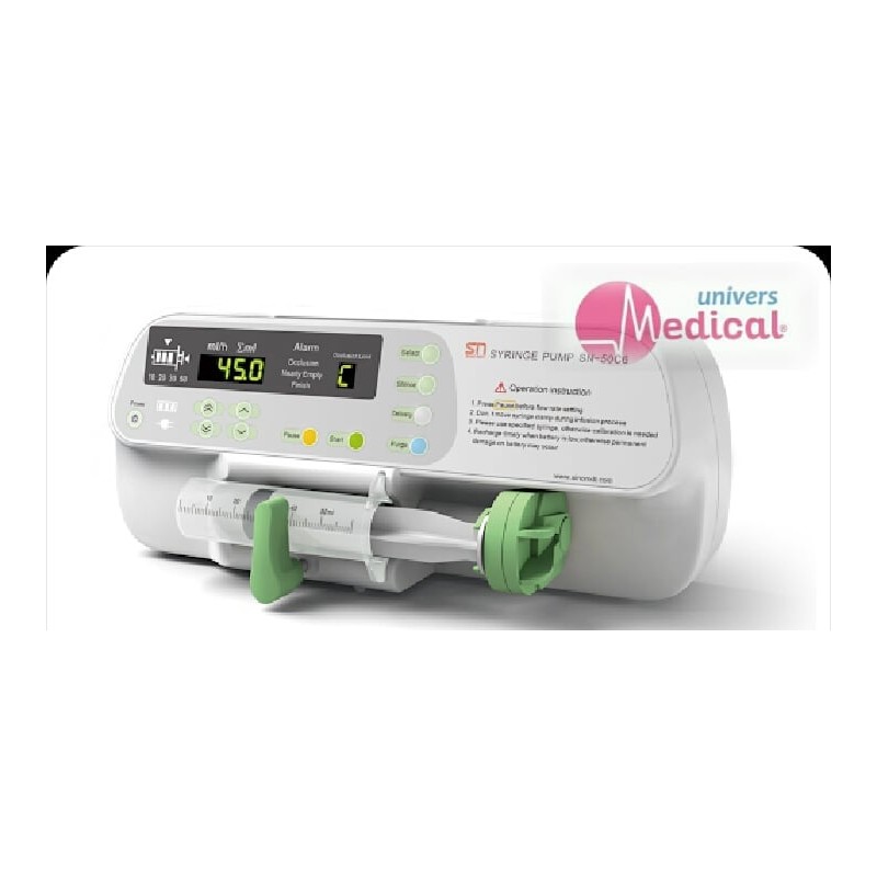 Pousse seringue SN-50C6 - UNIVERS Medical